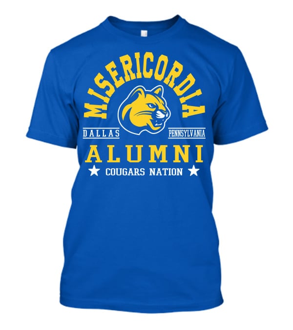 Misericordia Alumni Dallas Pennsylvania Cougars Nation T-Shirt