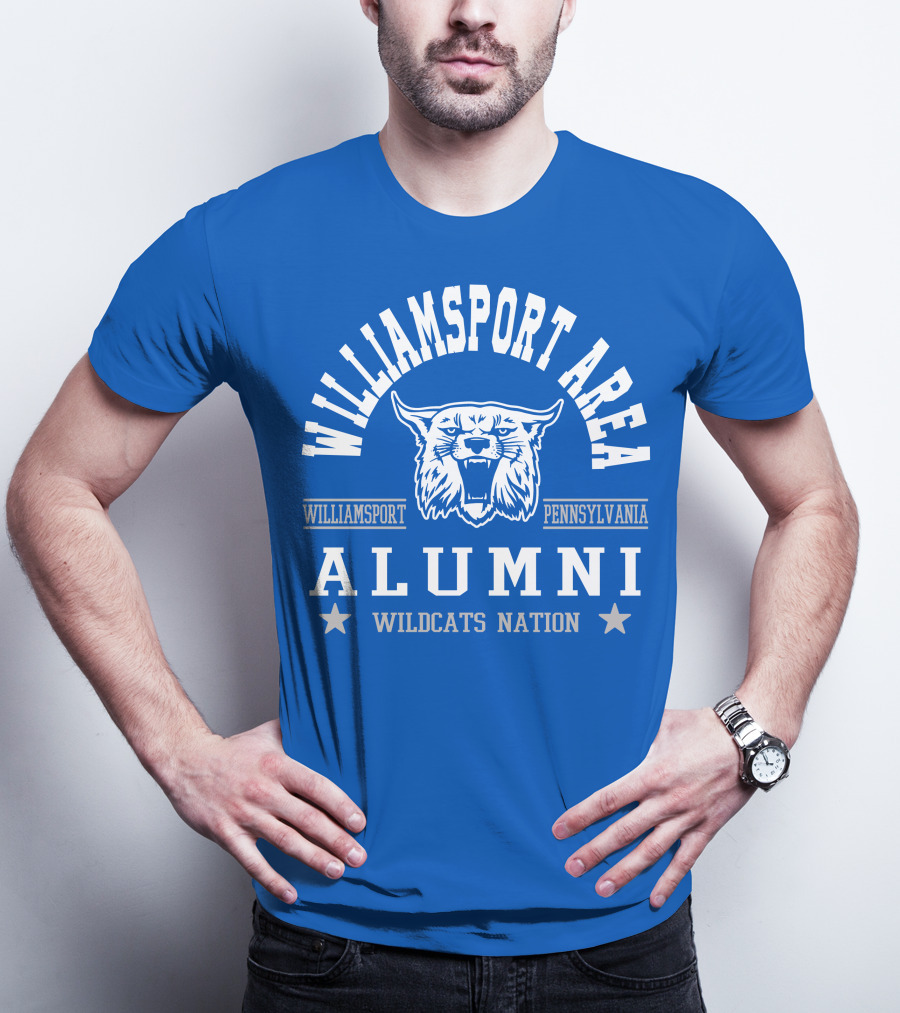 Williamsport Area Alumni Wildcats Nation Pennsylvania T-Shirt
