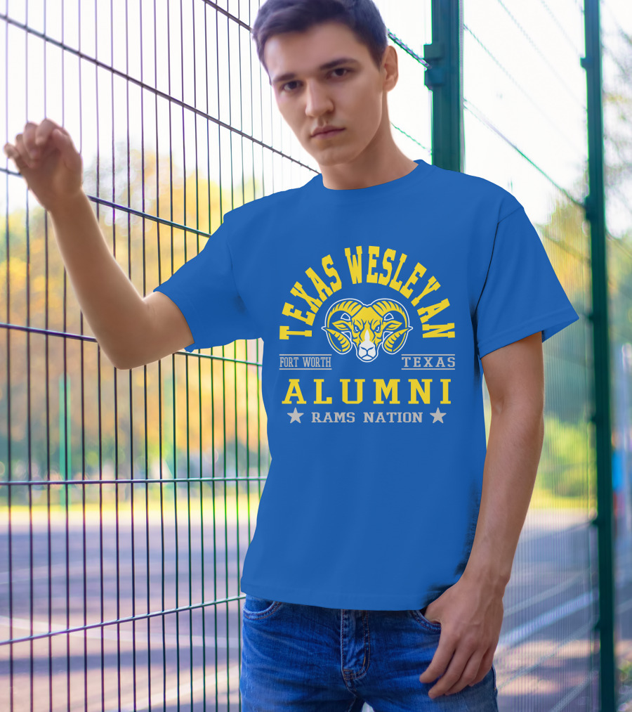 Texas Wesleyan Alumni Fort Worth Texas Rams Nation T-Shirt
