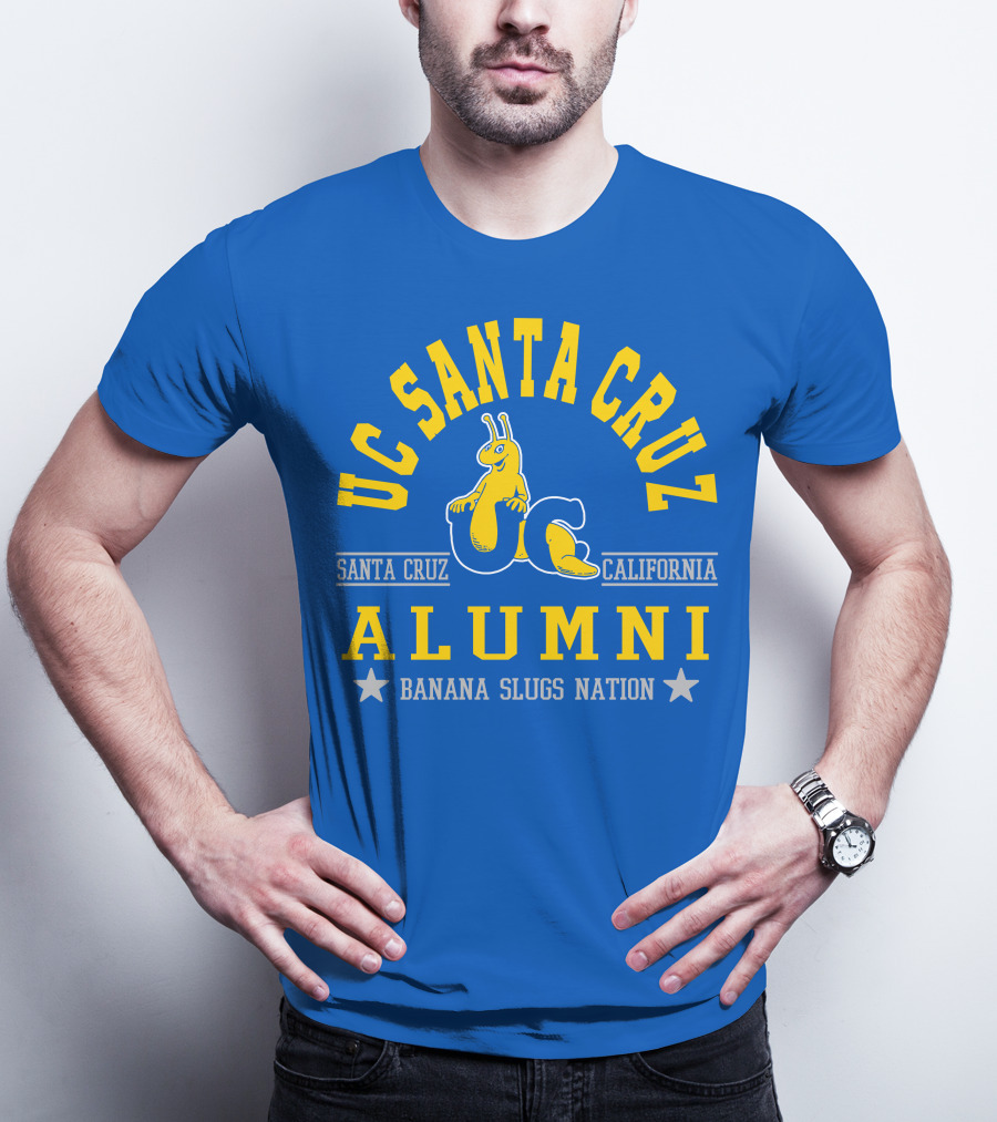 UC Santa Cruz Alumni Banana Slugs Nation Santa Cruz California T-Shirt