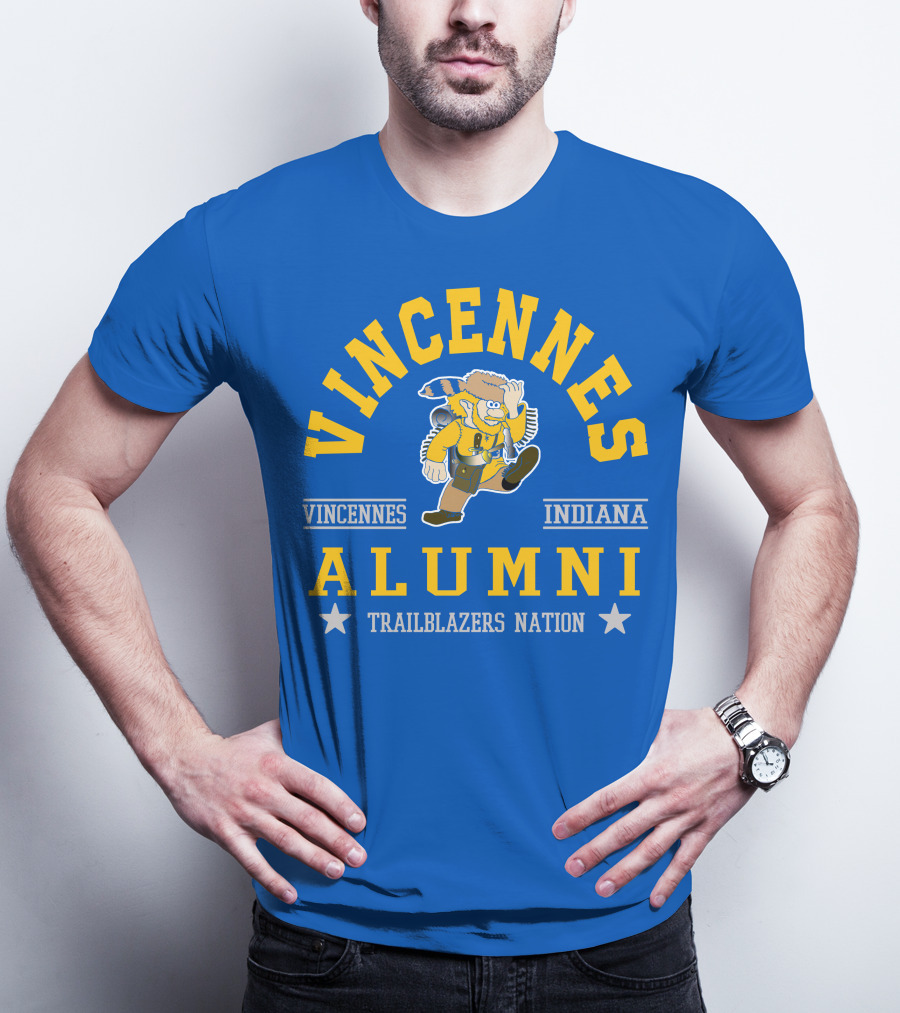 Vincennes Indiana Alumni Trailblazers Nation T-Shirt