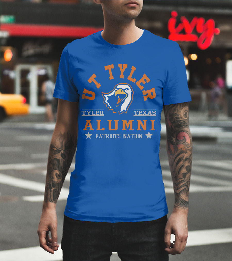 UT Tyler Alumni Patriots Nation Tyler Texas T-Shirt