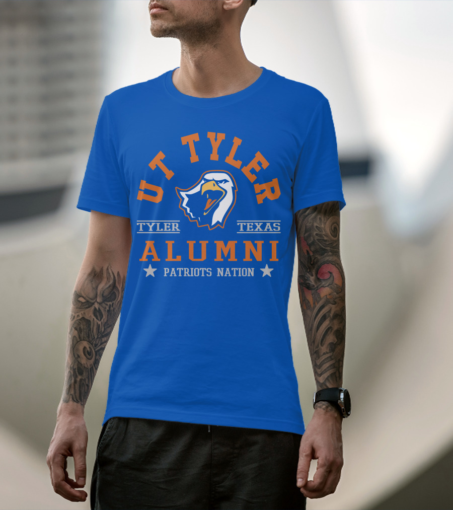 UT Tyler Alumni Patriots Nation Tyler Texas T-Shirt