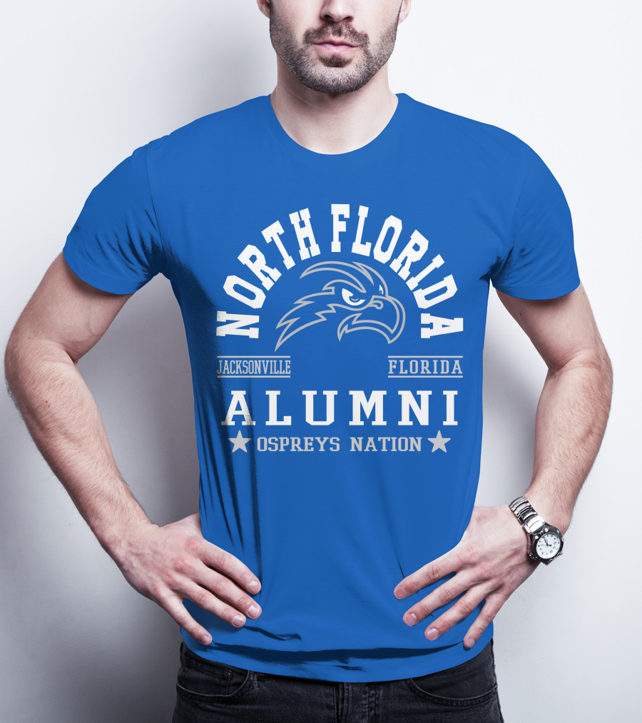 North Florida Alumni Ospreys Nation Jacksonville Florida T-Shirt