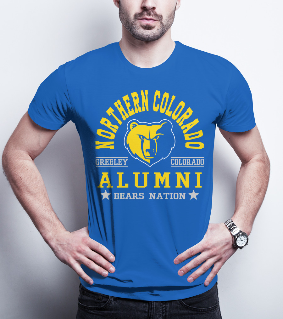 Northern Colorado Alumni Bears Nation Greeley Colorado T-Shirt