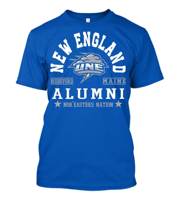 New England UNE Alumni Biddeford Maine Nor'easters Nation T-Shirt