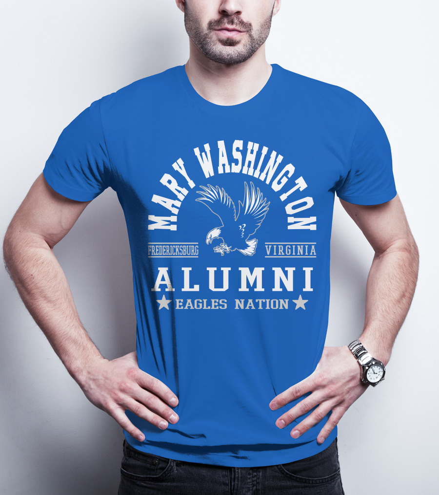 Mary Washington Alumni Eagles Nation Fredericksburg Virginia T-Shirt