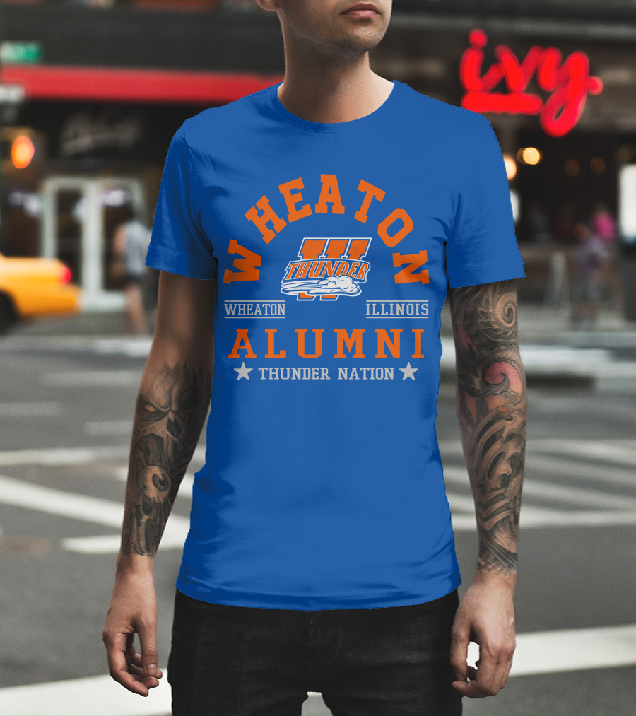 Wheaton Illinois Thunder Alumni Nation T-Shirt