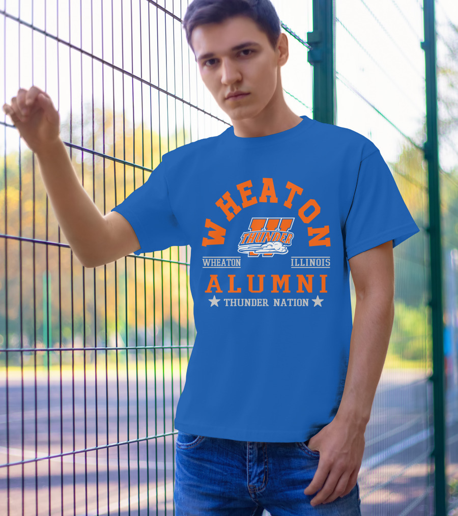 Wheaton Illinois Thunder Alumni Nation T-Shirt