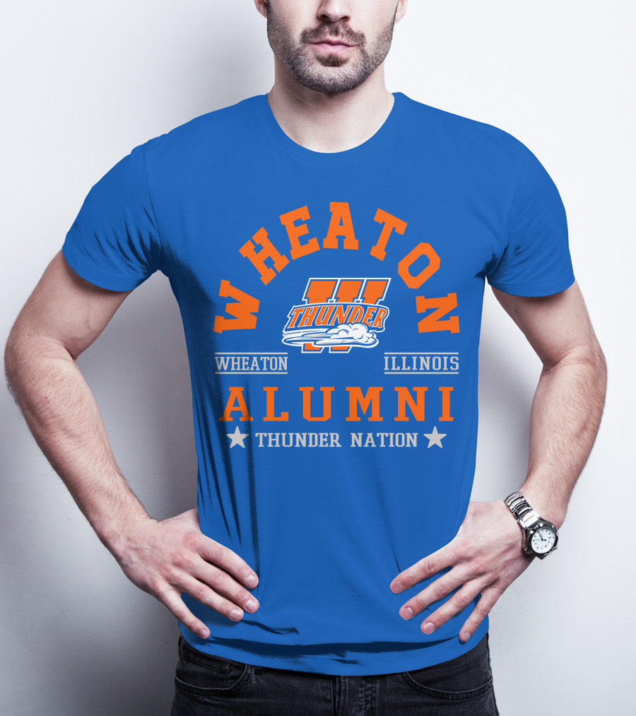 Wheaton Illinois Thunder Alumni Nation T-Shirt