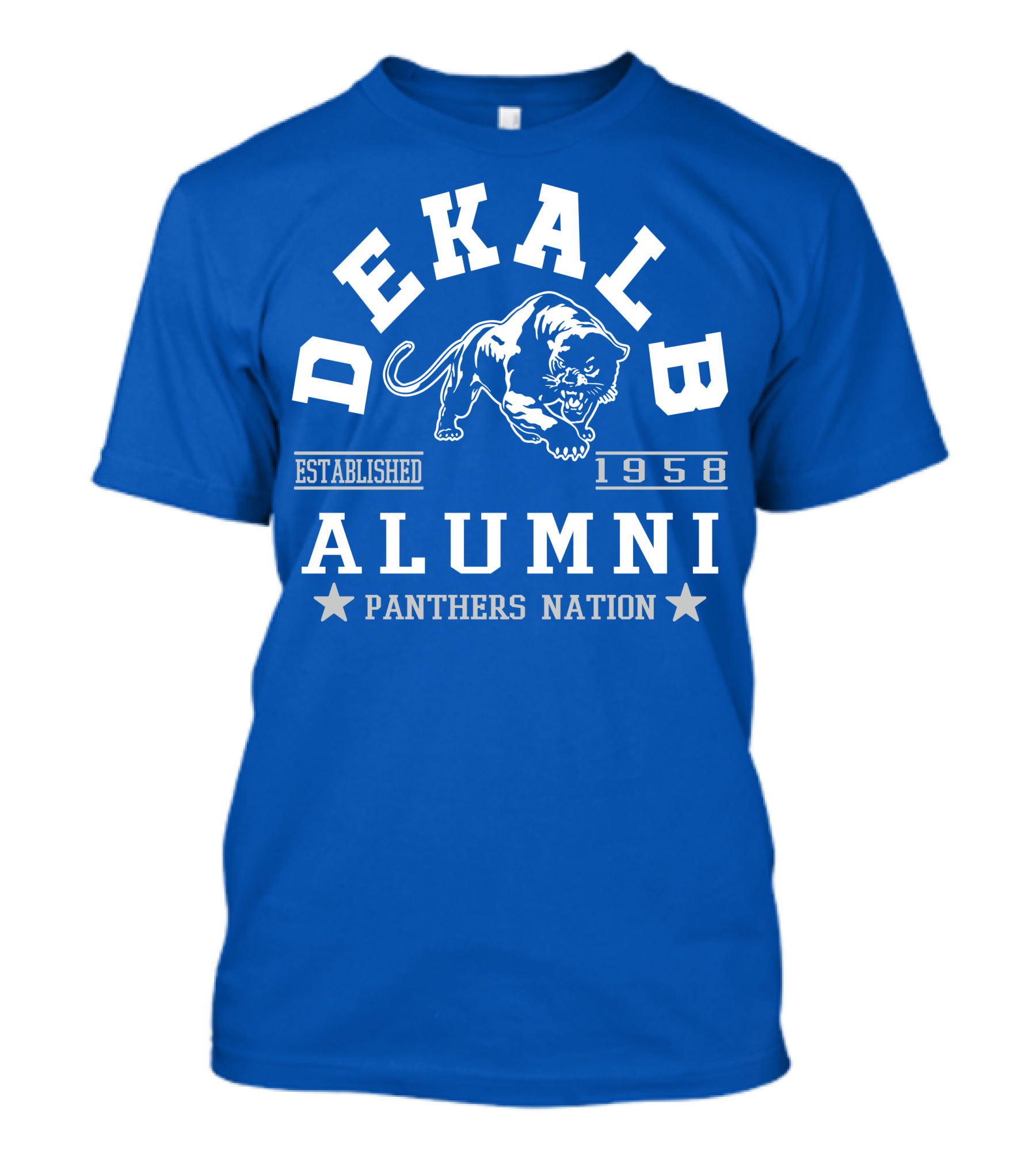 DeKalb Alumni Established 1958 Panthers Nation T-Shirt