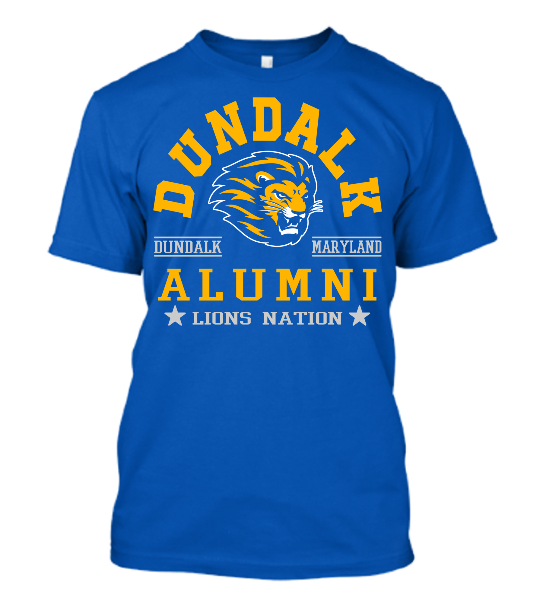 Dundalk Maryland Alumni Lions Nation T-Shirt