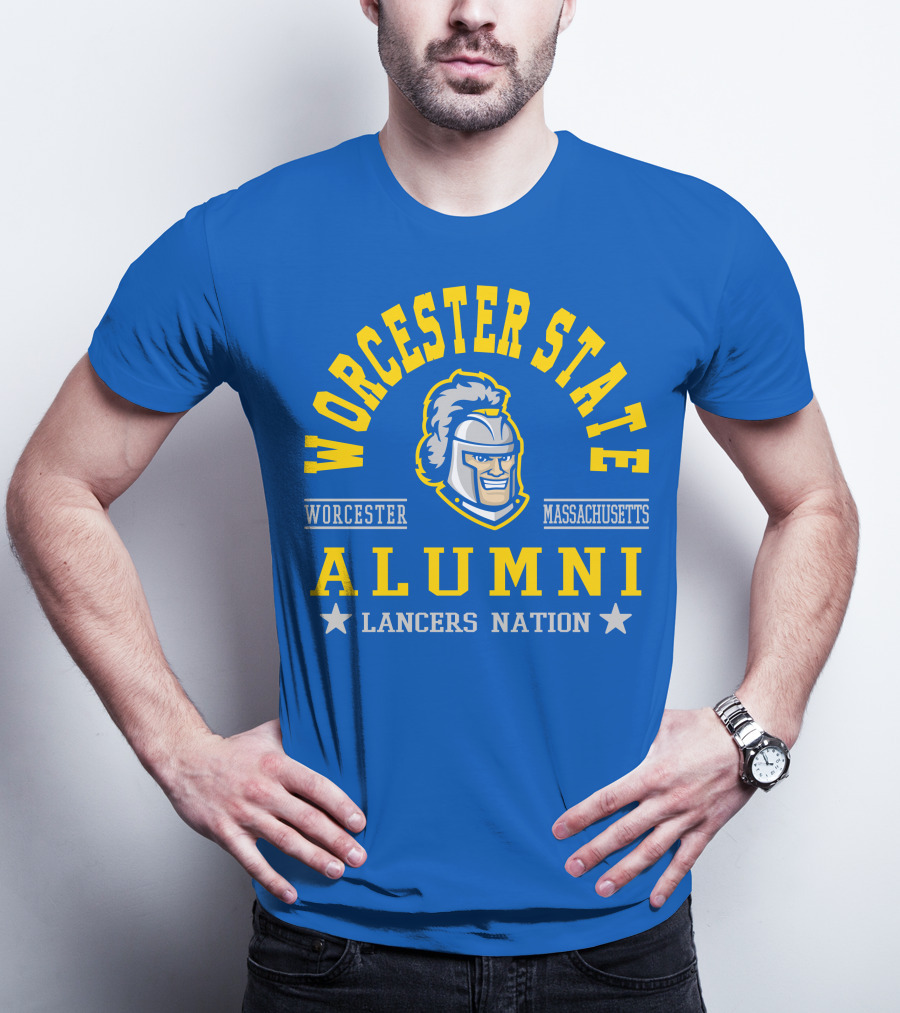 Worcester State Alumni Lancers Nation Massachusetts T-Shirt