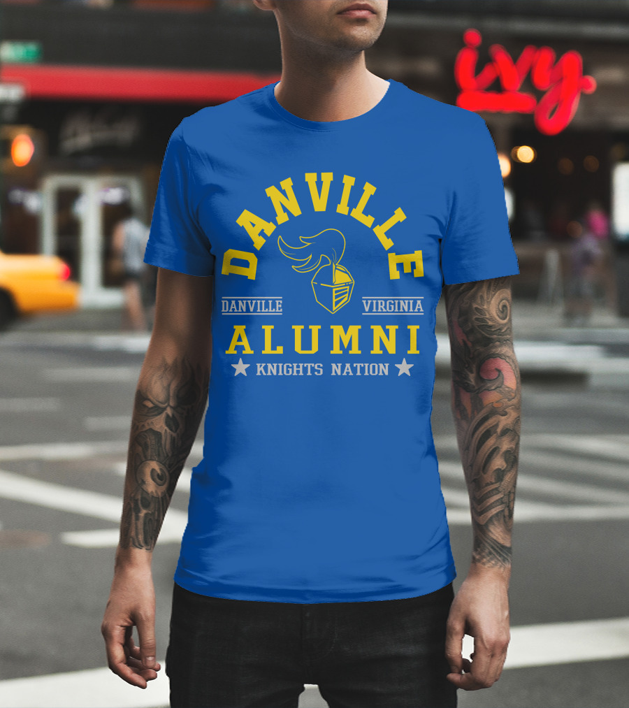 Danville Virginia Alumni Knights Nation T-Shirt