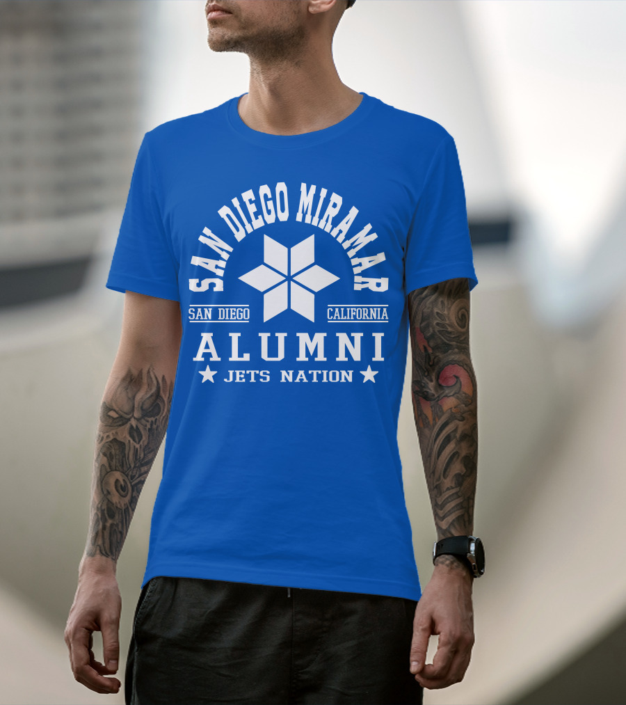 San Diego Miramar California Alumni Jets Nation T-Shirt