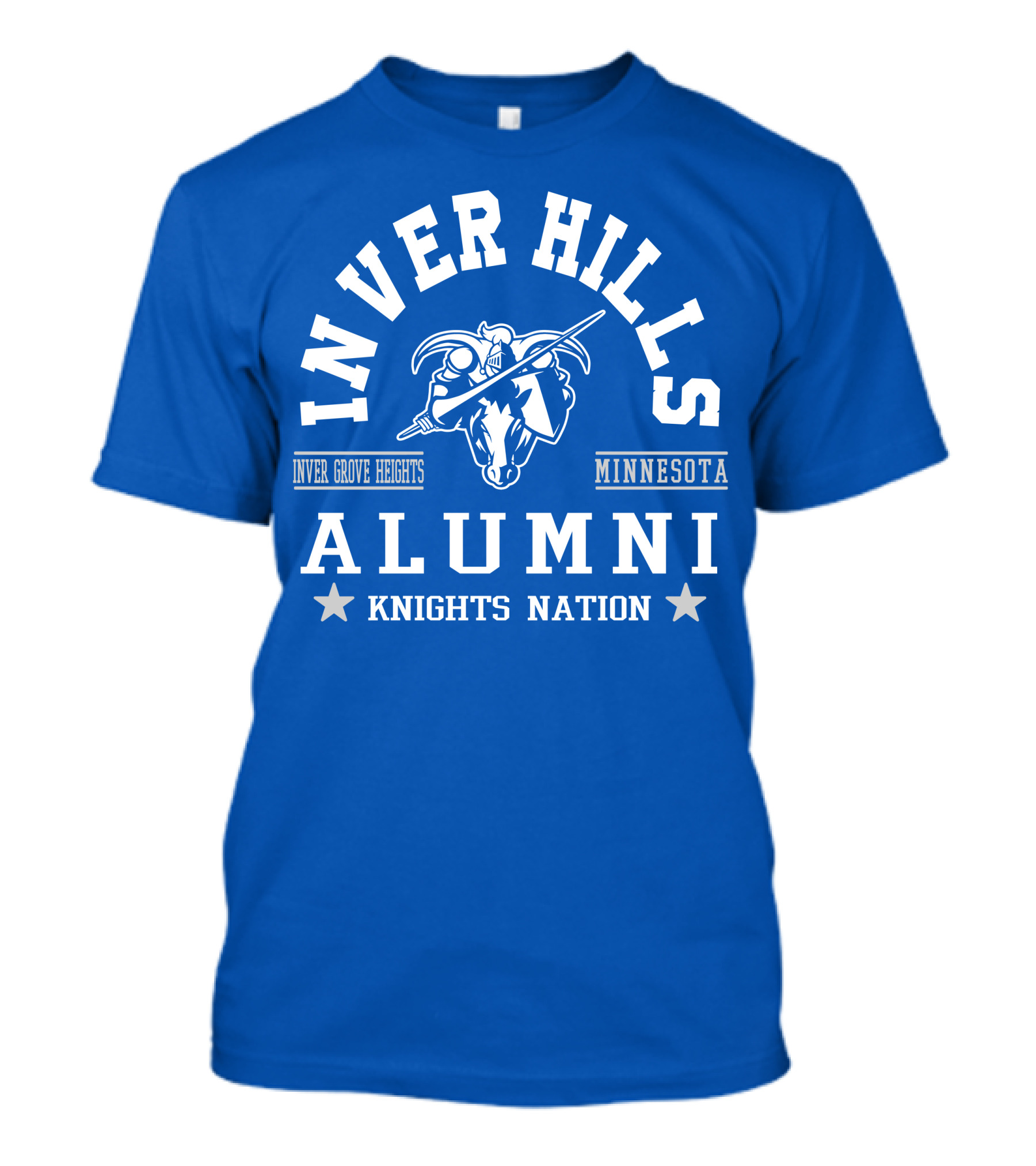 Inver Hills Alumni Knights Nation Inver Grove Heights Minnesota T-Shirt