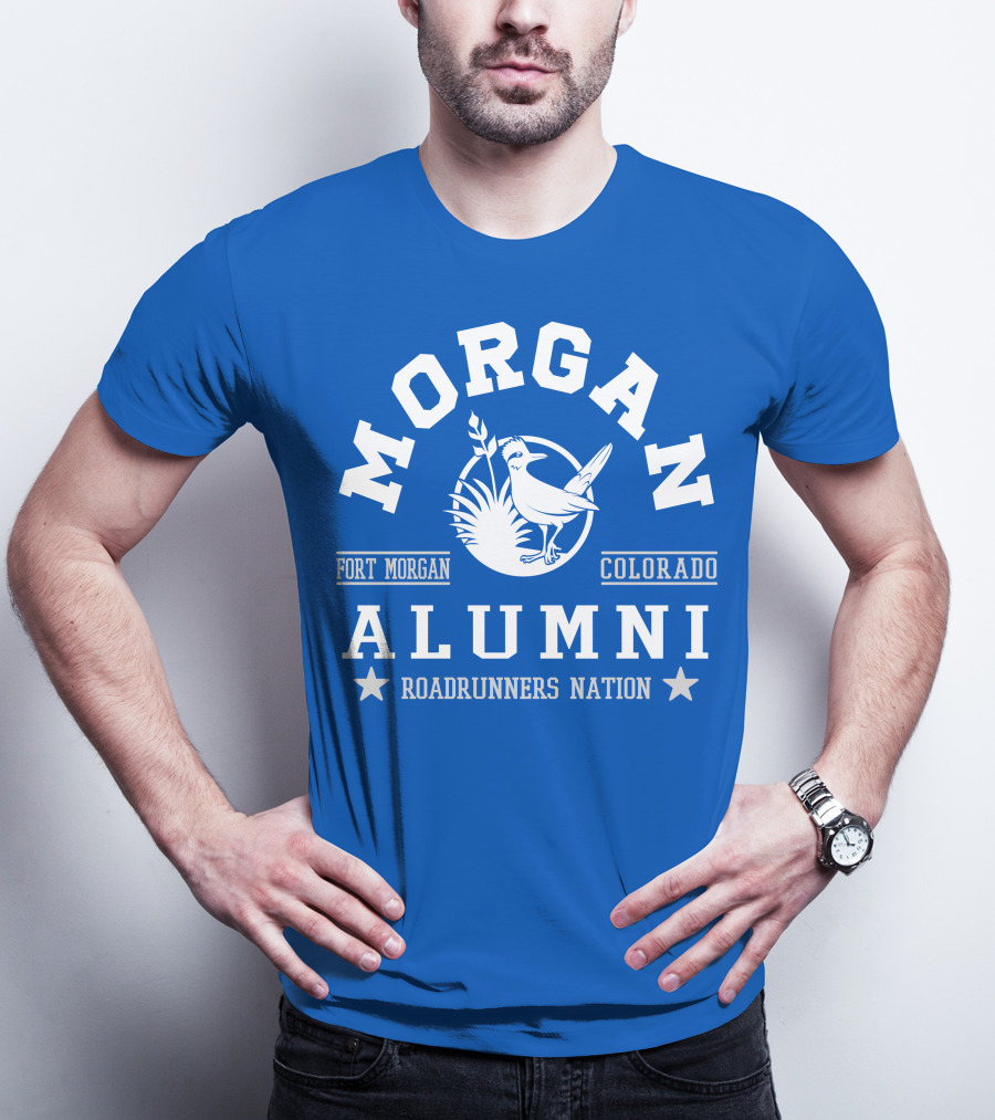 Morgan College Alumni Fort Morgan Colorado Roadrunners Nation T-Shirt