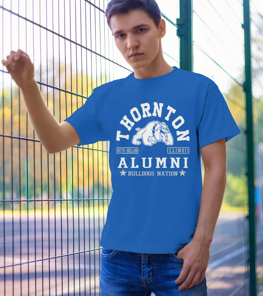 Thornton Alumni Bulldogs Nation South Holland Illinois T-Shirt