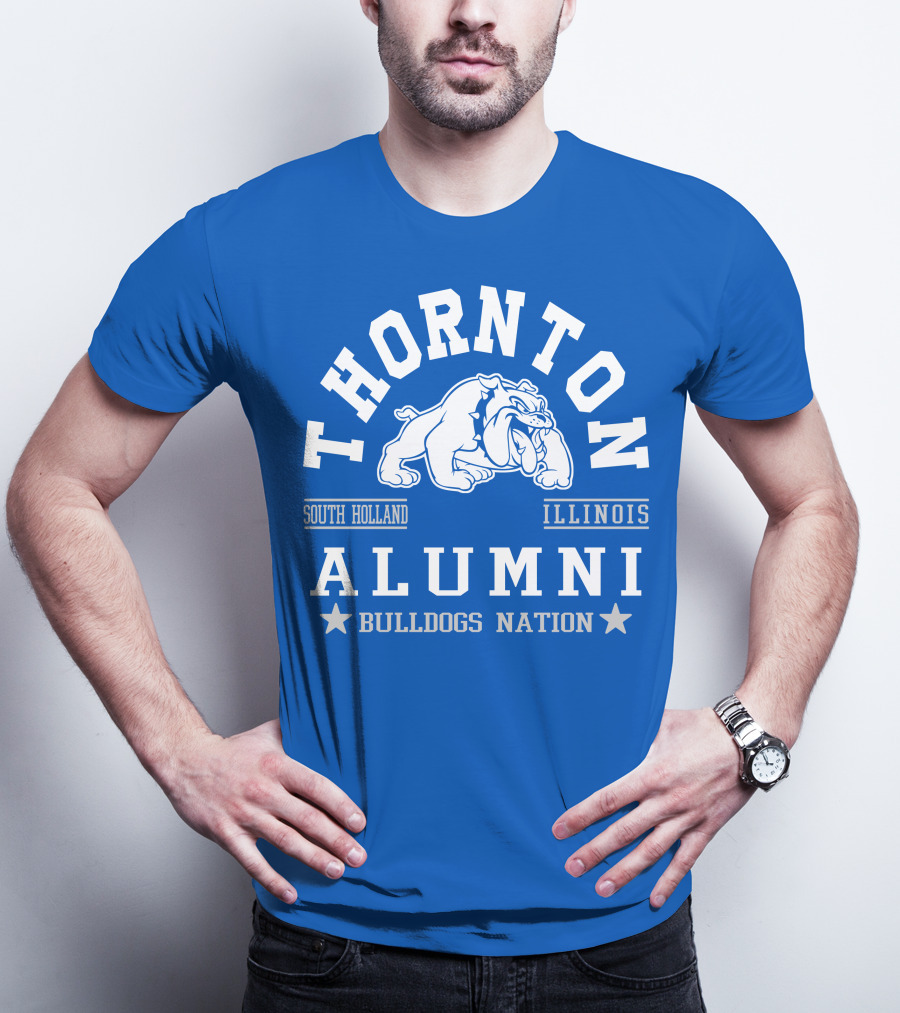 Thornton Alumni Bulldogs Nation South Holland Illinois T-Shirt
