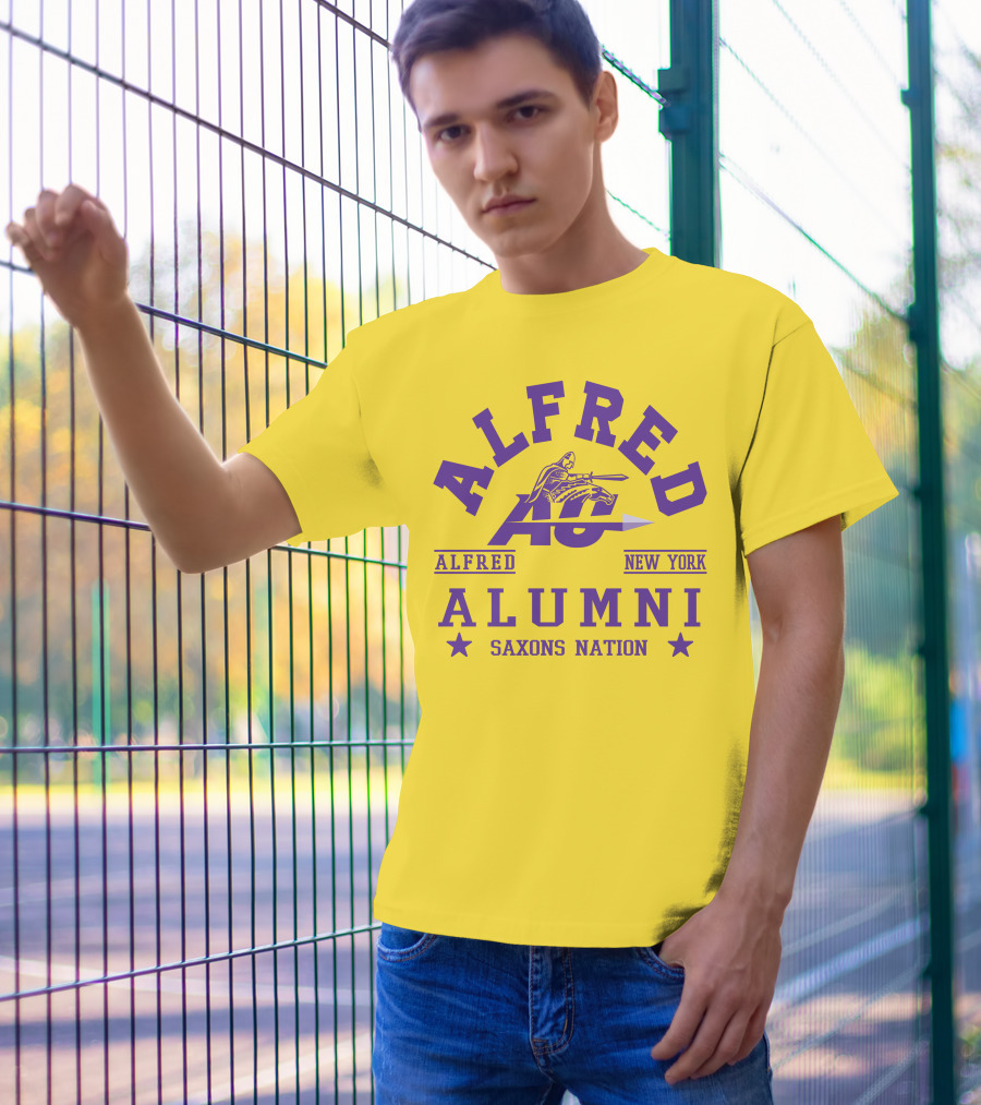 Alfred University Alumni Saxons Nation New York T-Shirt