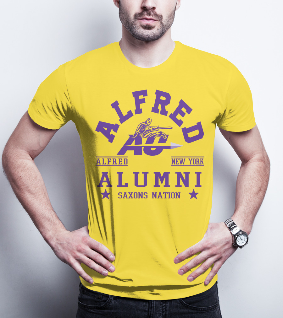 Alfred University Alumni Saxons Nation New York T-Shirt