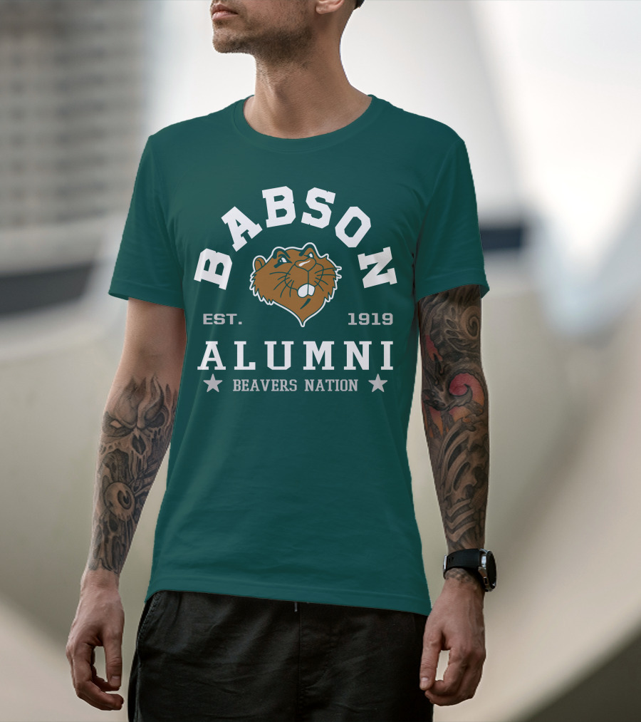 Babson Alumni Beavers Nation Est. 1919 T-Shirt