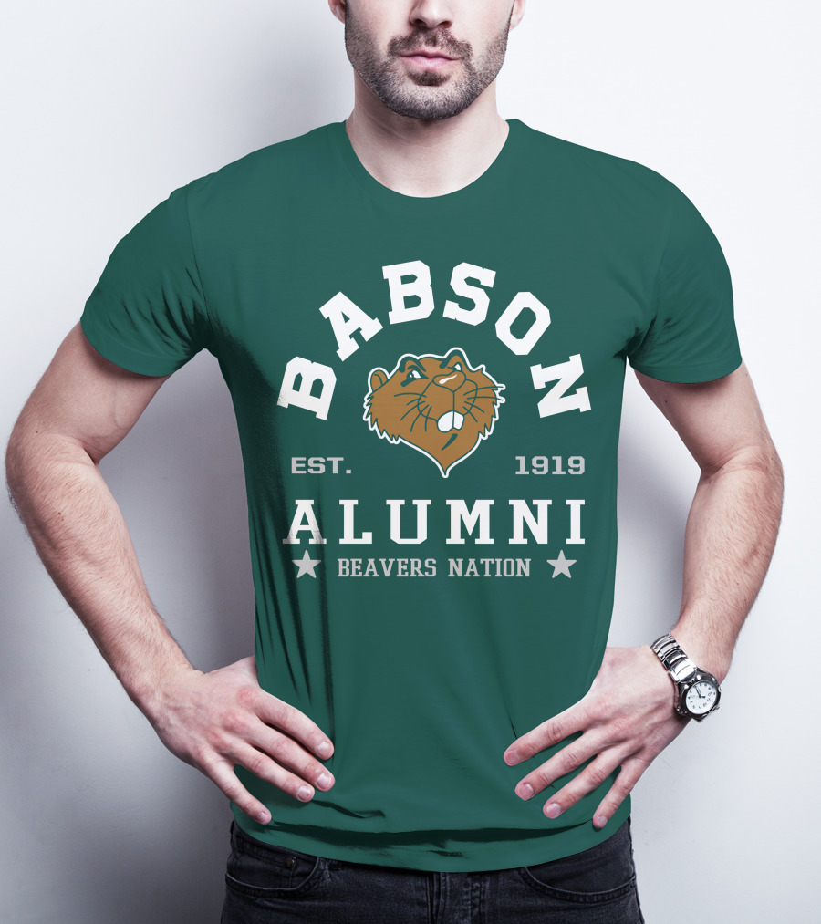 Babson Alumni Beavers Nation Est. 1919 T-Shirt
