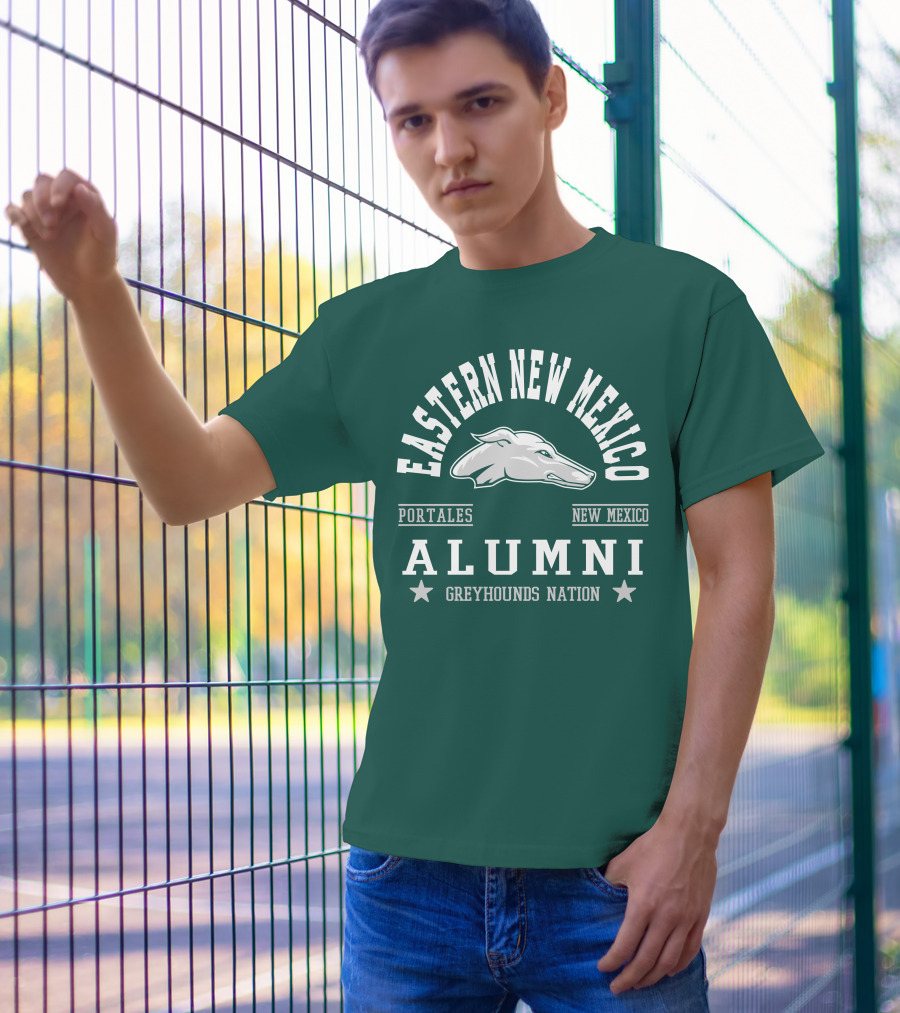 Eastern New Mexico University Portales Alumni Greyhounds Nation T-Shirt
