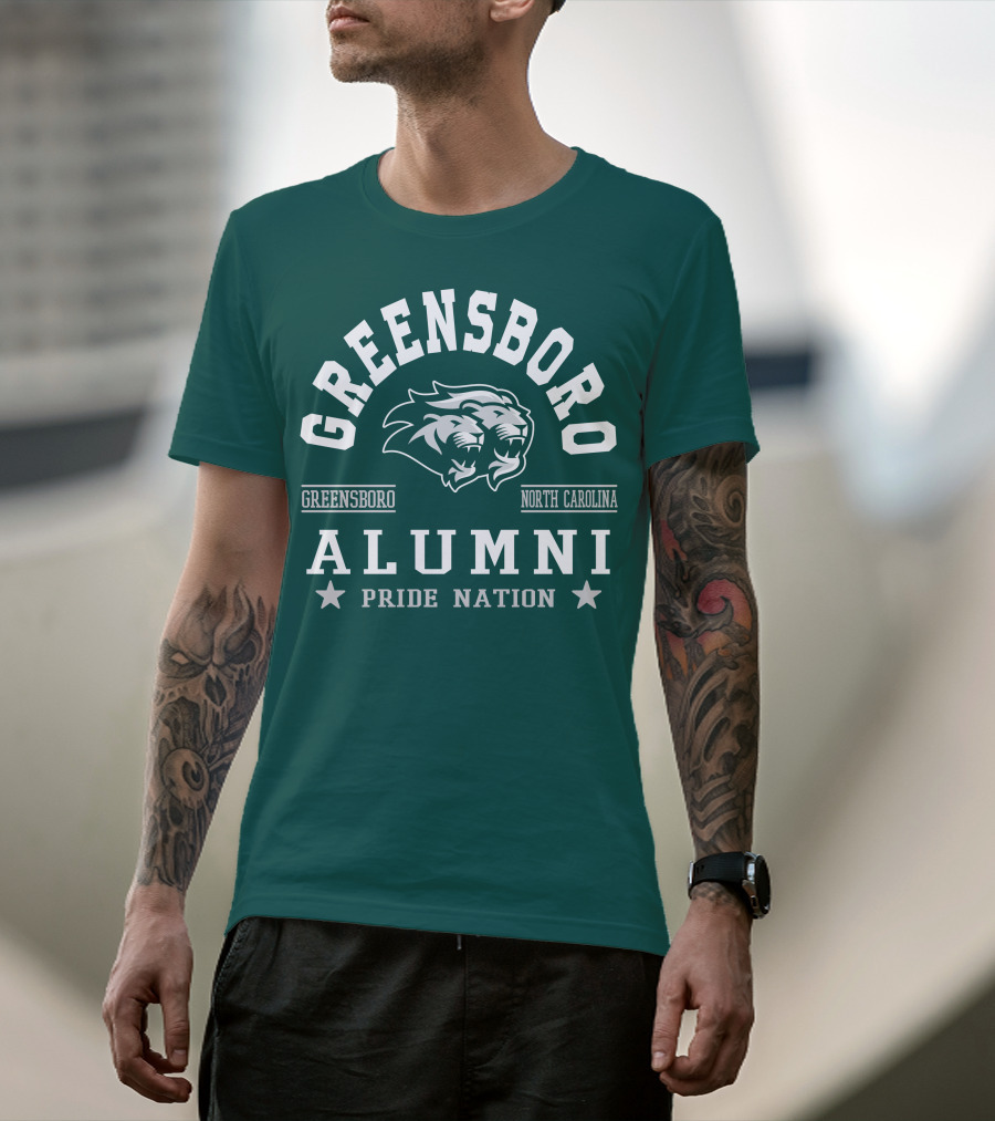 Greensboro College North Carolina Alumni Pride Nation T-Shirt