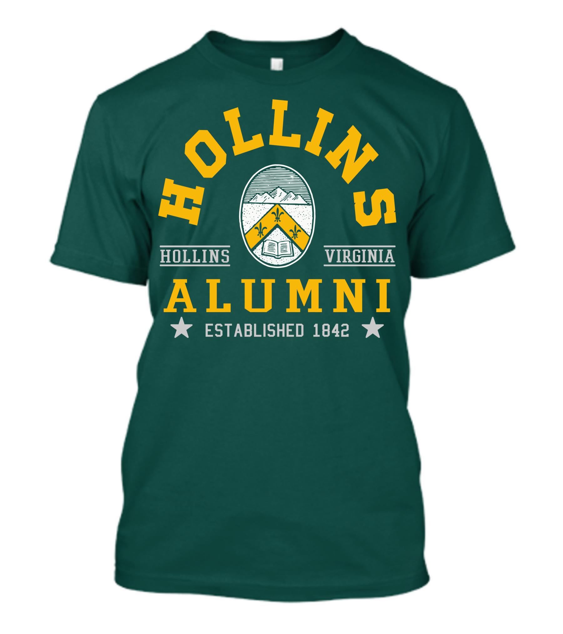 Hollins Virginia Alumni Established 1842 T-Shirt