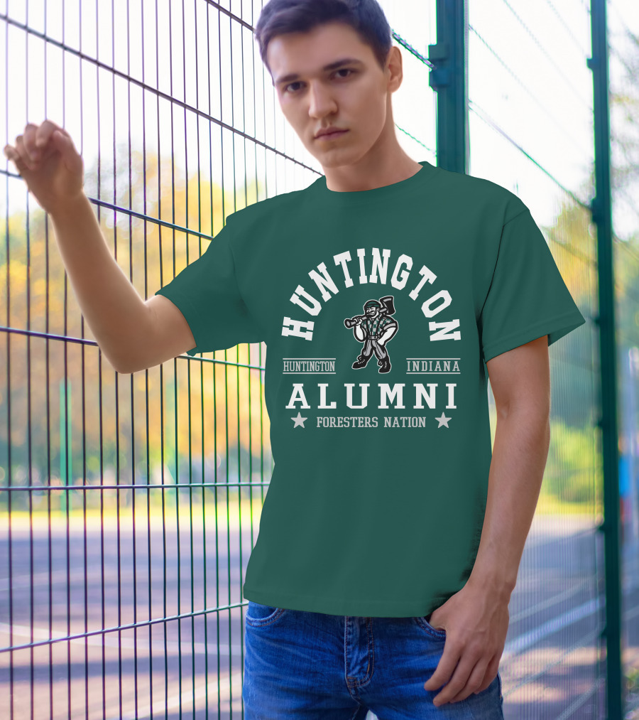 Huntington Indiana Alumni Foresters Nation T-Shirt