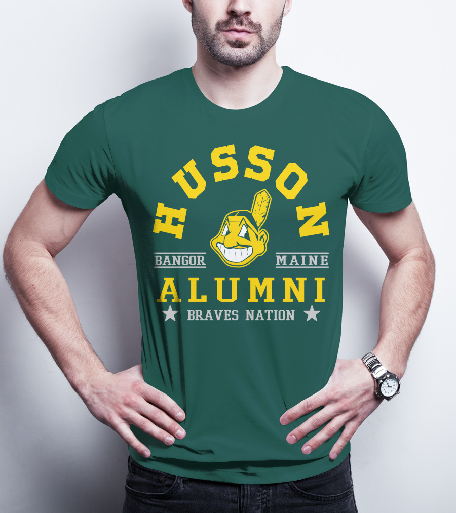 Husson Bangor Maine Alumni Braves Nation T-Shirt