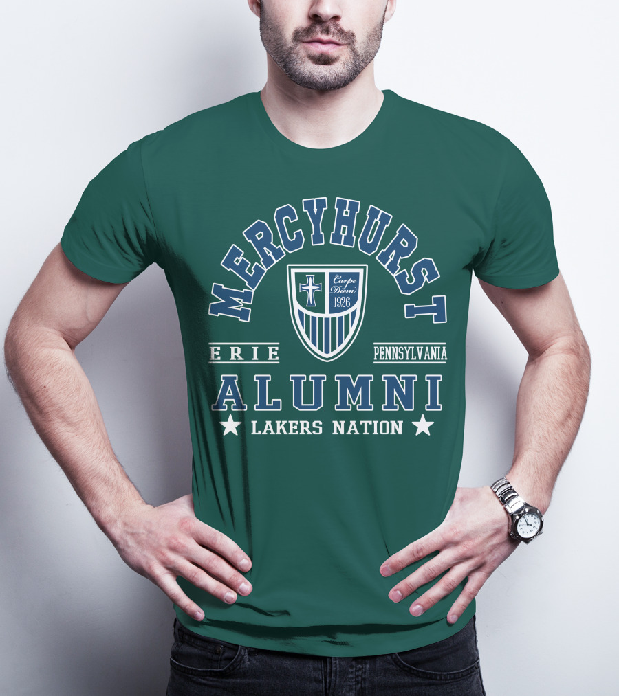 Mercyhurst Alumni Erie Pennsylvania Carpe Diem 1926 Lakers Nation T-Shirt