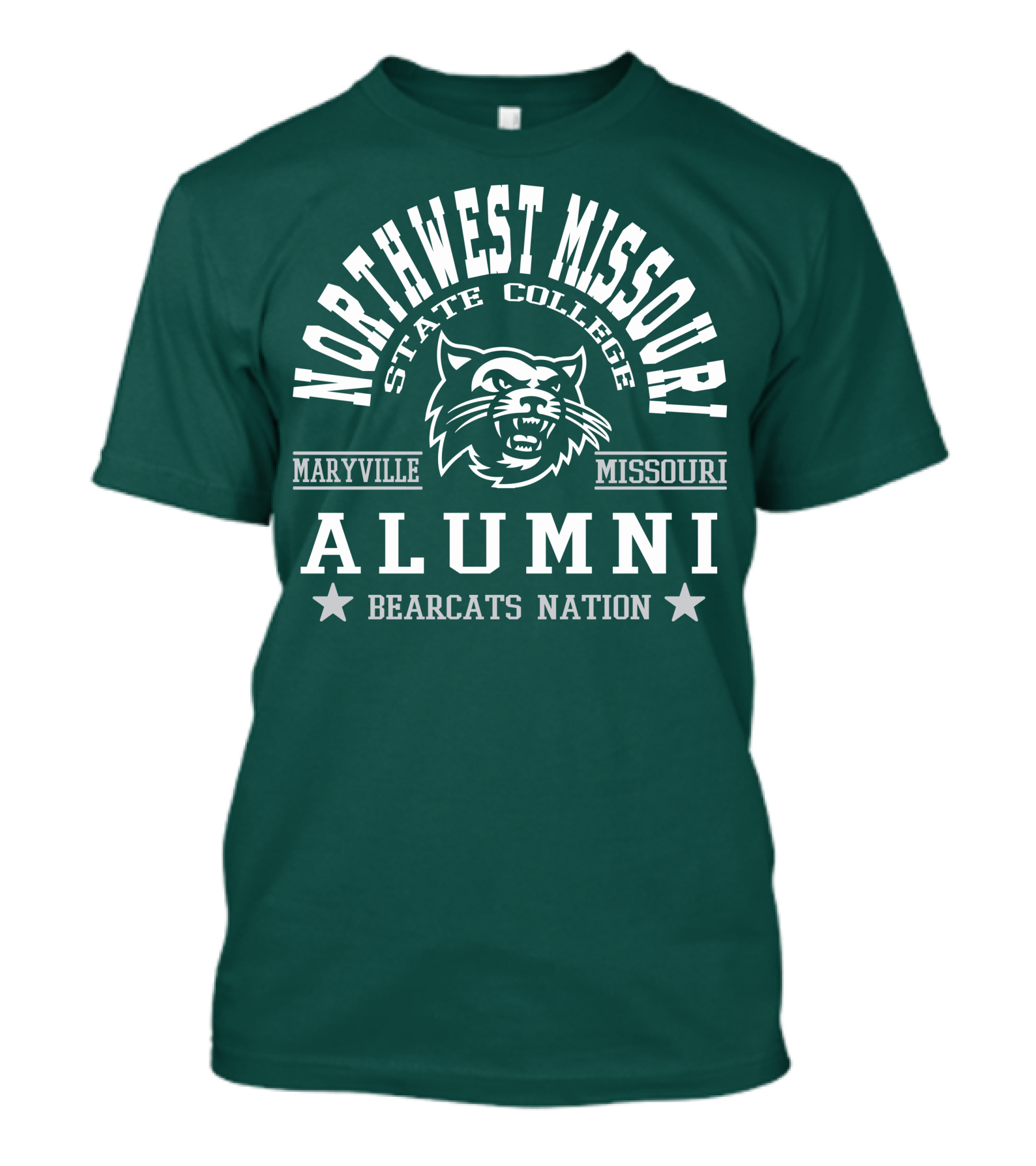 Northwest Missouri State College Maryville Alumni Bearcats Nation T-Shirt