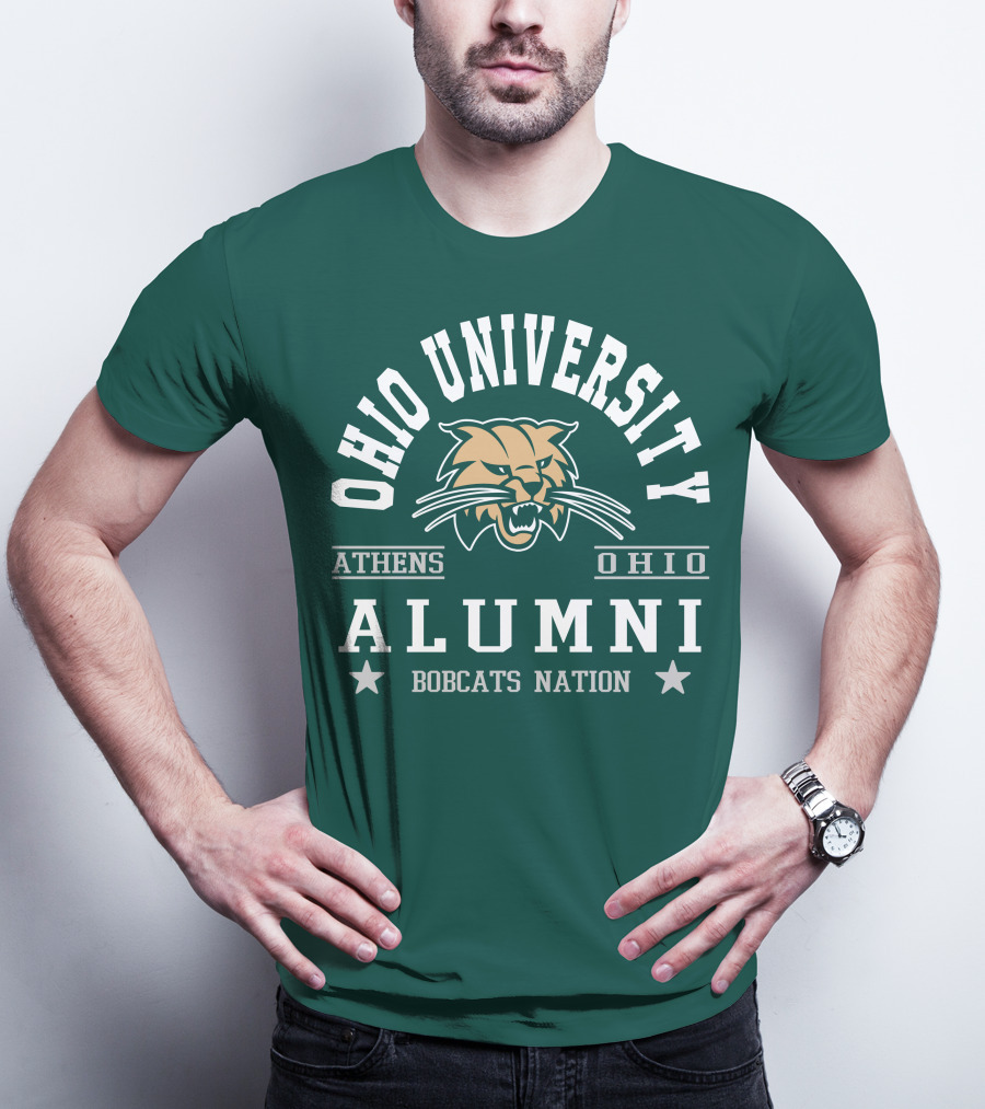 Ohio University Alumni Athens Ohio Bobcats Nation T-Shirt
