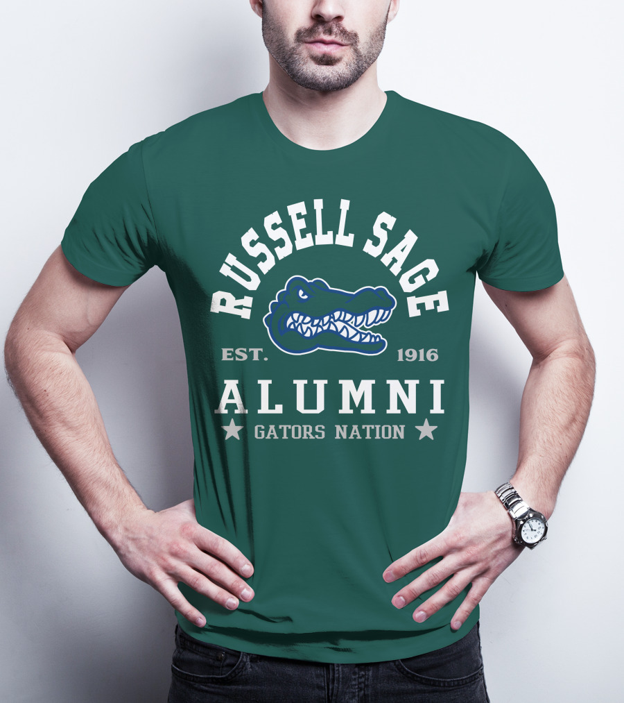 Russell Sage Gators Alumni Nation Est. 1916 T-Shirt
