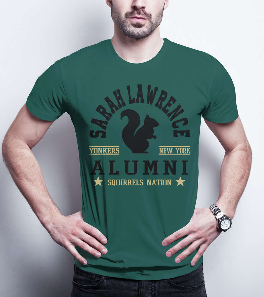 Sarah Lawrence College Yonkers New York Alumni Squirrels Nation T-Shirt