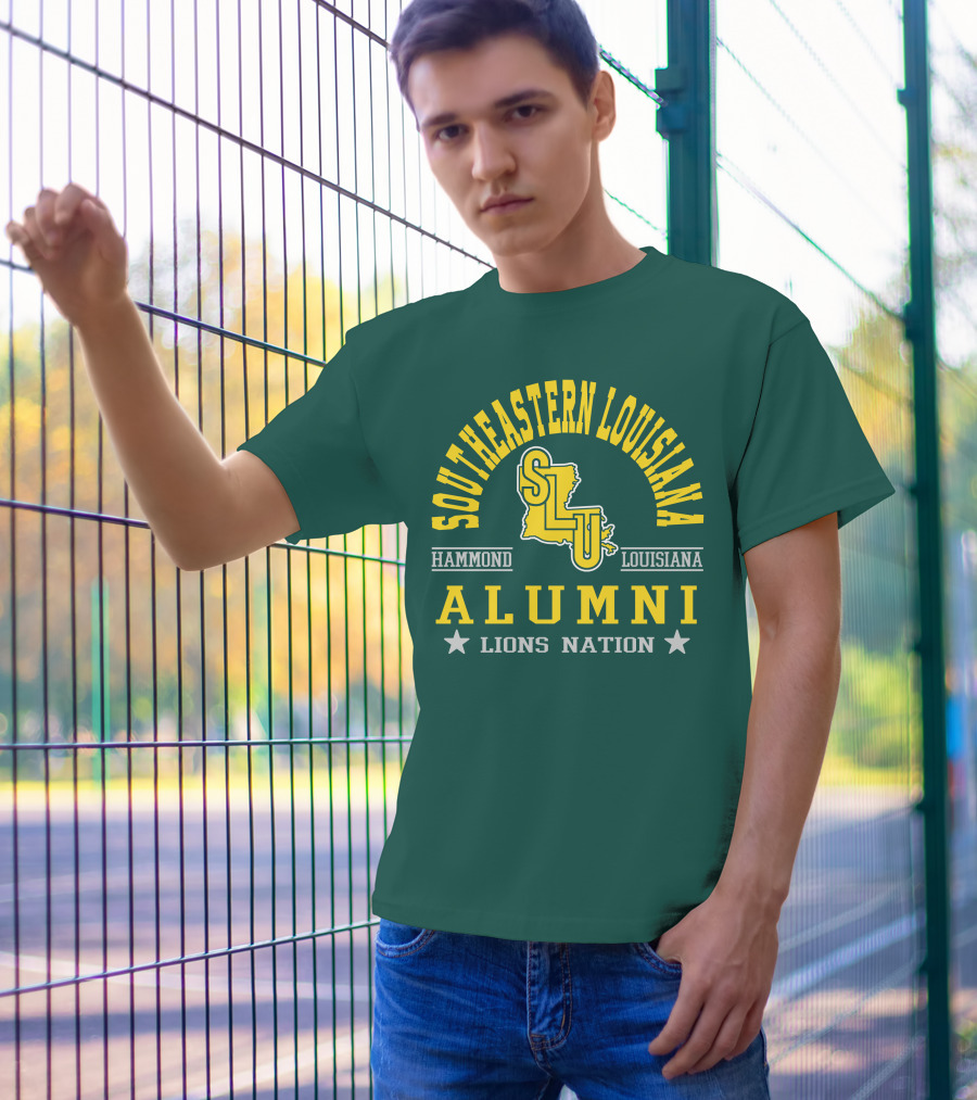 Southeastern Louisiana Alumni SLU Lions Nation Hammond Louisiana T-Shirt