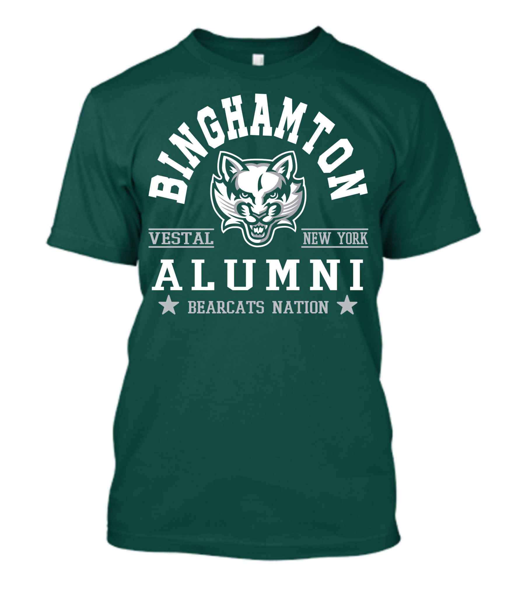 Binghamton Alumni Vestal New York Bearcats Nation T-Shirt