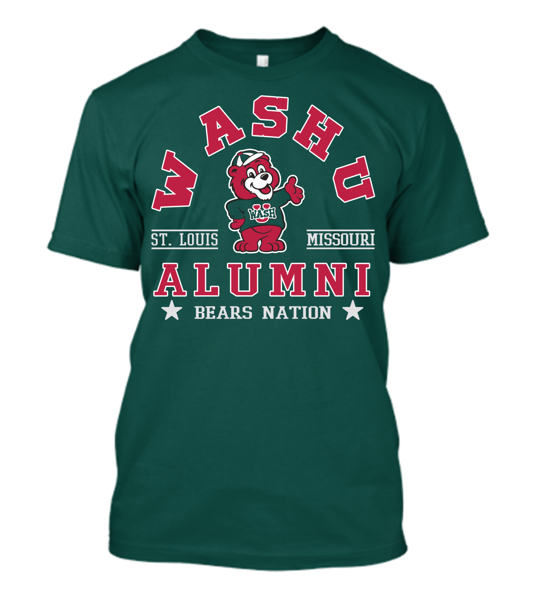 WASHU St. Louis Missouri Alumni Bears Nation T-Shirt