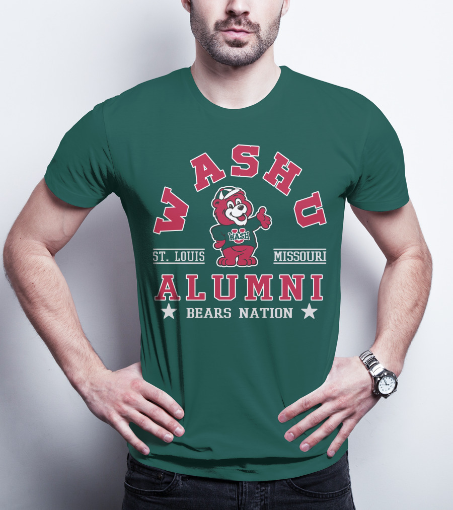 WASHU St. Louis Missouri Alumni Bears Nation T-Shirt