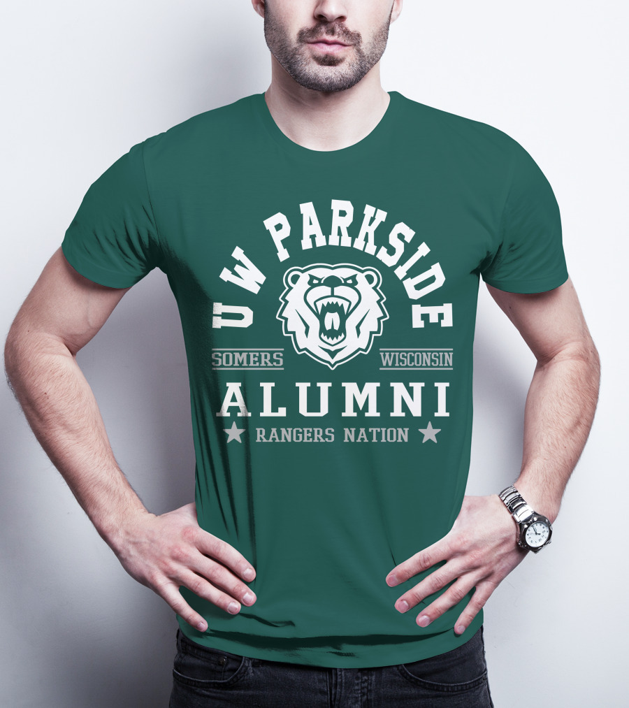 UW Parkside Somers Wisconsin Alumni Rangers Nation T-Shirt