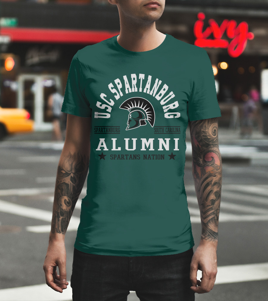 USC Spartanburg Alumni Spartans Nation South Carolina T-Shirt