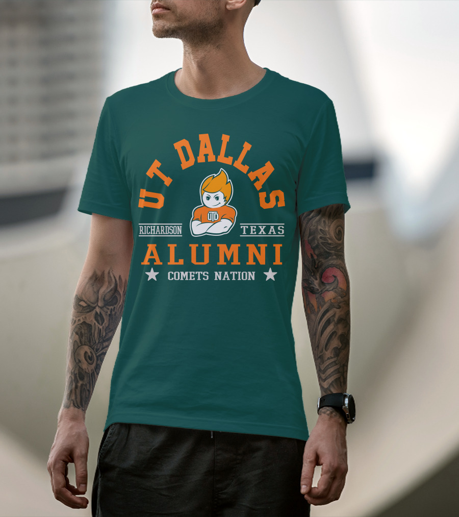 UT Dallas Alumni Comets Nation Richardson Texas T-Shirt