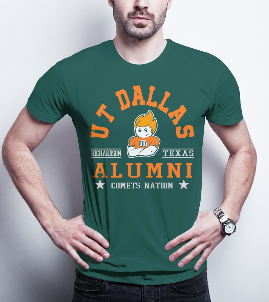 UT Dallas Alumni Comets Nation Richardson Texas T-Shirt