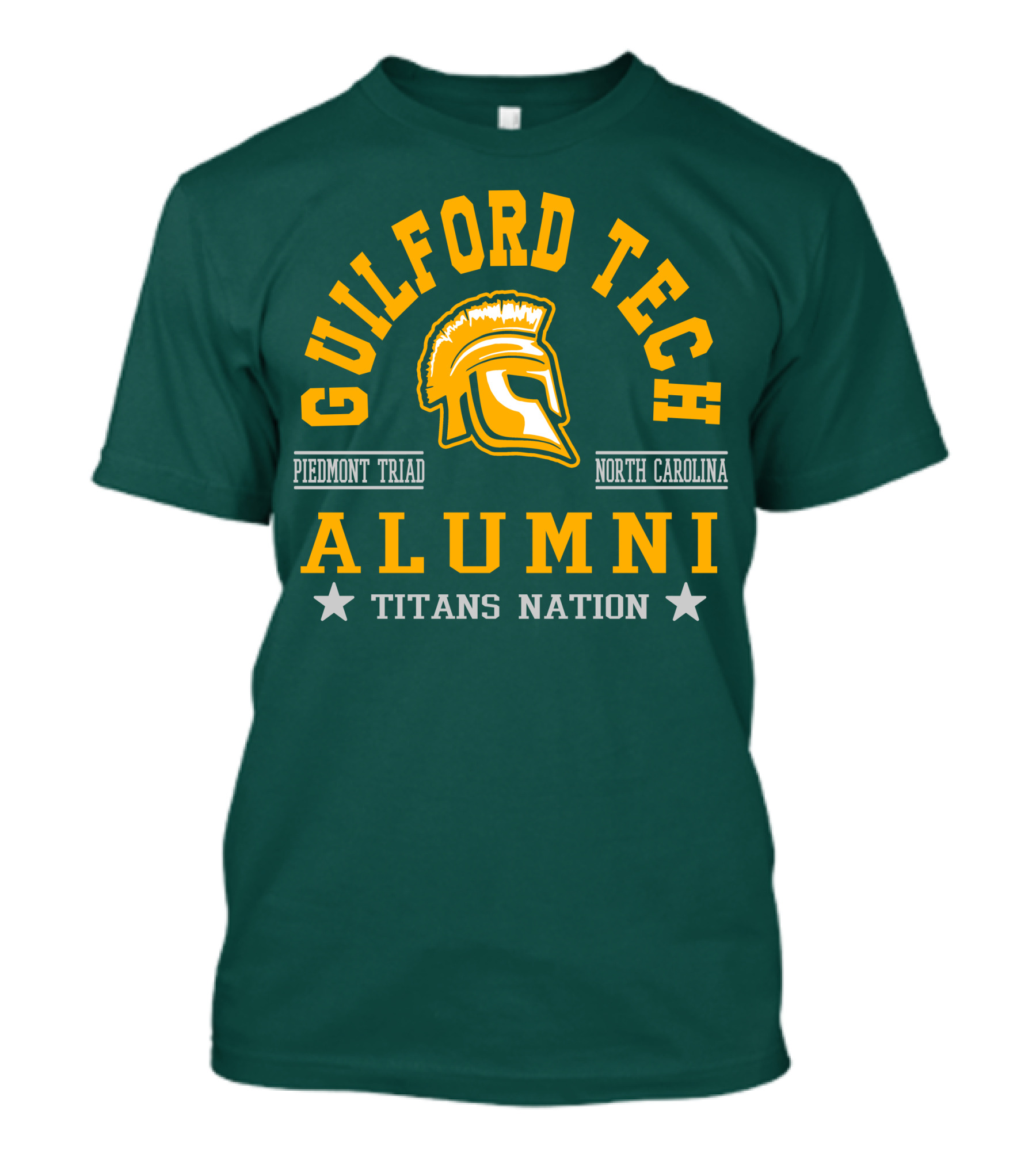 Guilford Tech Alumni Titans Nation Piedmont Triad North Carolina T-Shirt