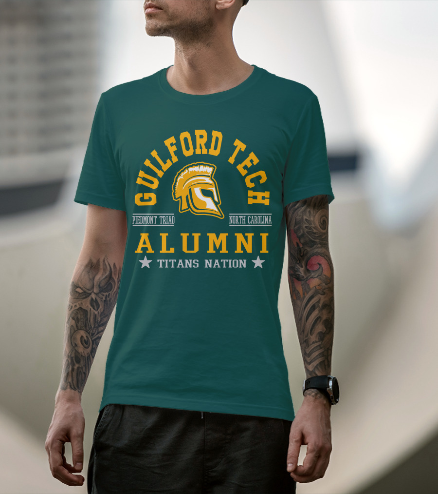 Guilford Tech Alumni Titans Nation Piedmont Triad North Carolina T-Shirt