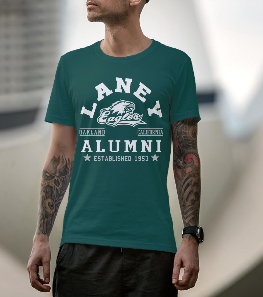 Laney Eagles Alumni Oakland California Established 1953 T-Shirt