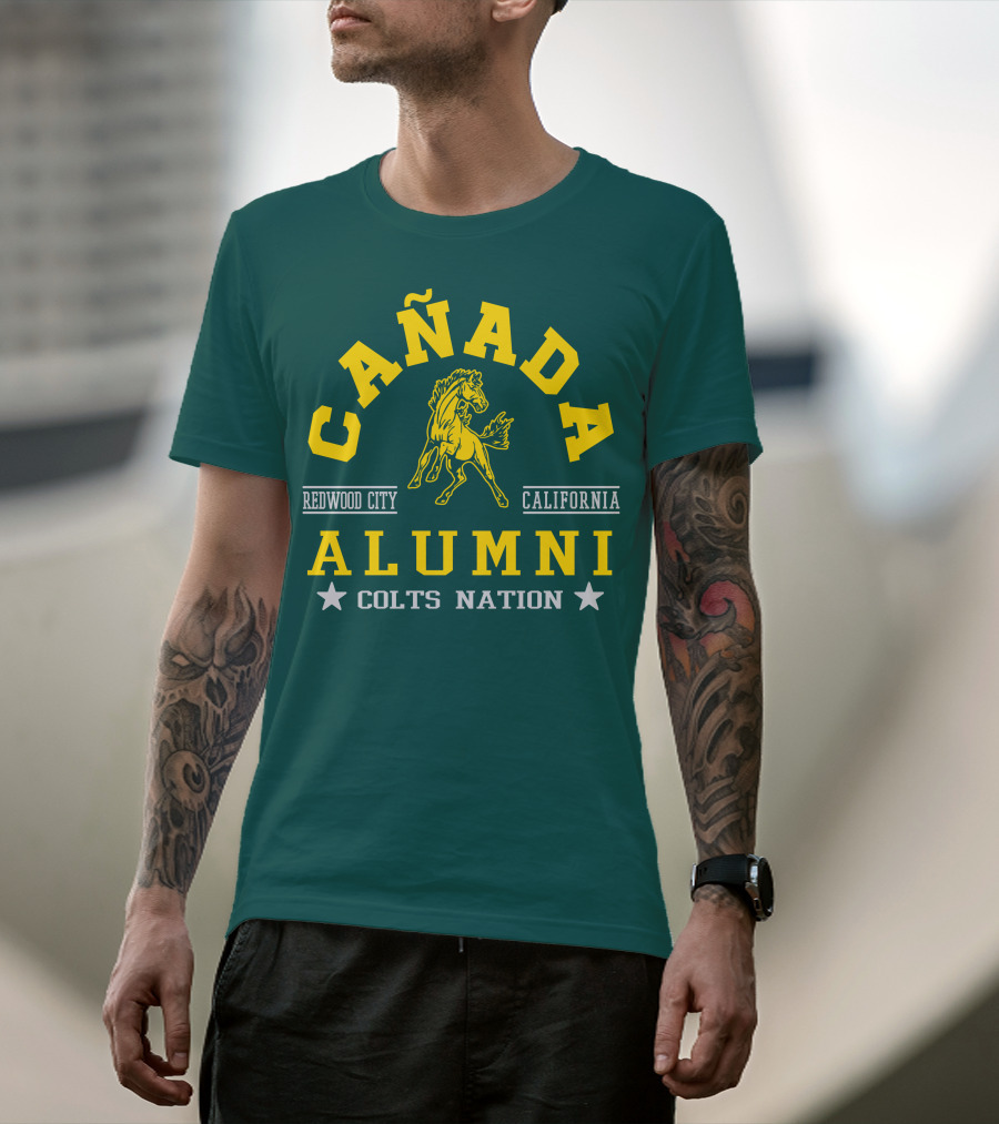Cañada Alumni Colts Nation Redwood City California T-Shirt