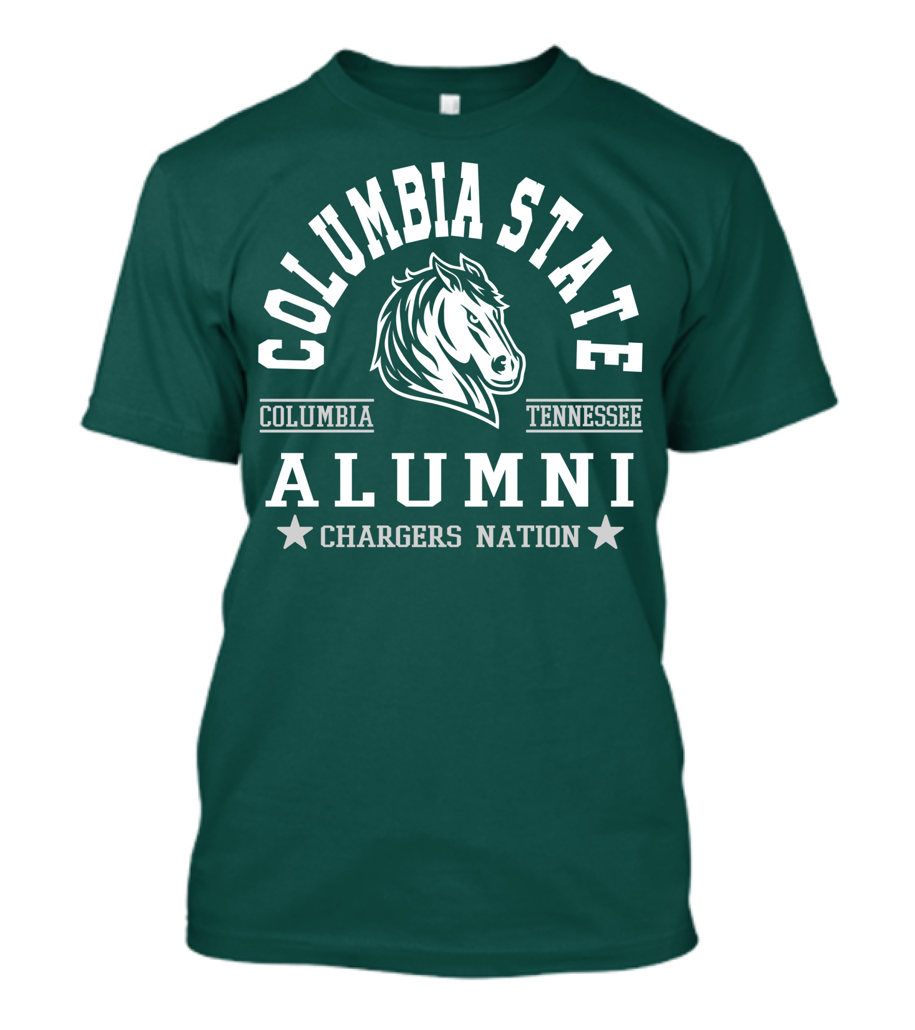 Columbia State Tennessee Alumni Chargers Nation T-Shirt